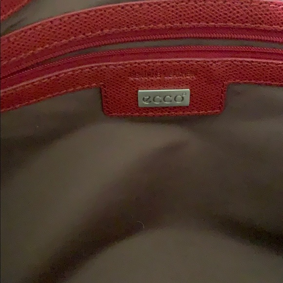 Ecco | Bags | Ecco Red Purse | Poshmark